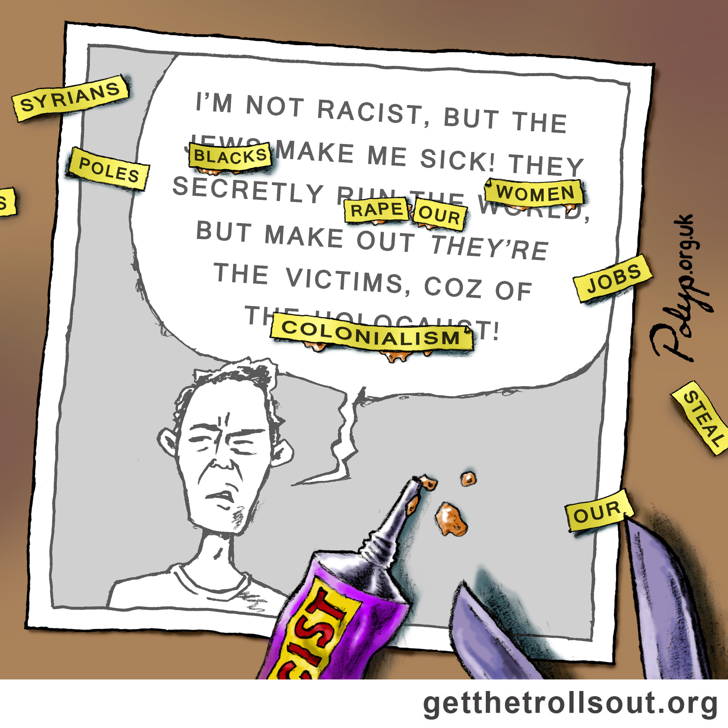 Fighting Racism With Satirical Cartoons