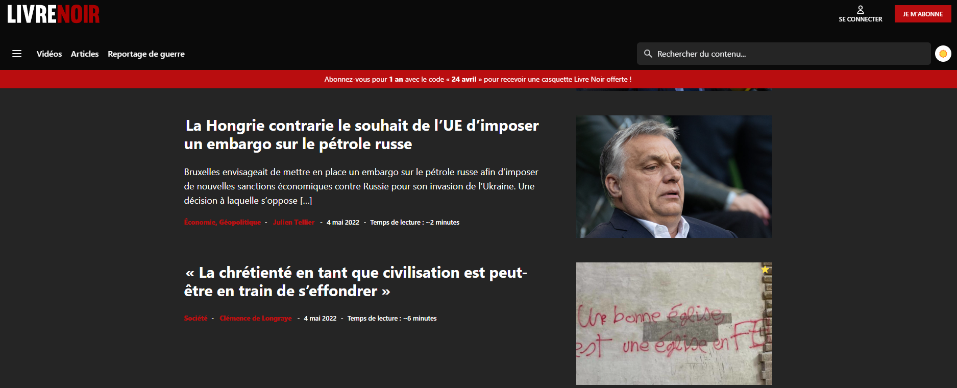 Livre Noir: The New Popular Media Outlet Backing France’s Far Right ...