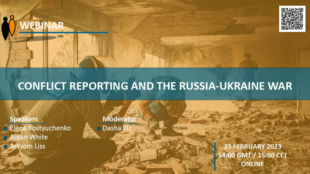 Webinar: Conflict Reporting and the Russia – Ukraine War [Video ...